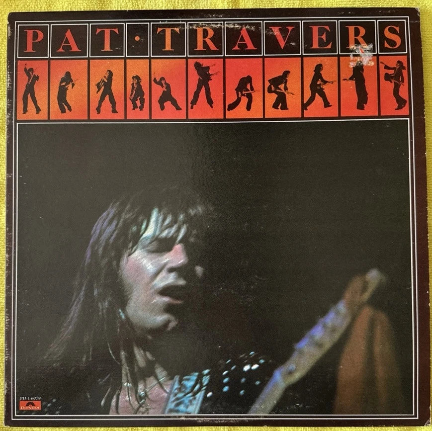 PAT TRAVERS - SELF TITLED - USED VINYL – SECOND CHANCE RECORDS